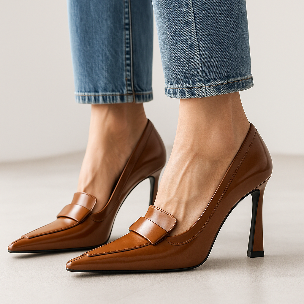Leah | Patent Elegance Pumps – Anna New York